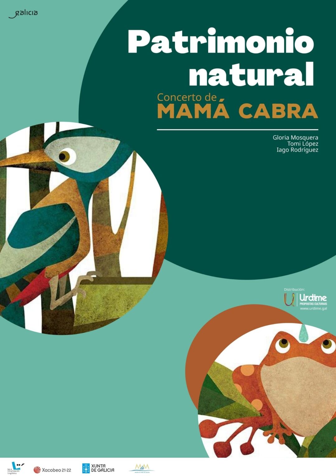 Concierto gratuito de mamá cabra en el Museo del Mar - Vigopeques