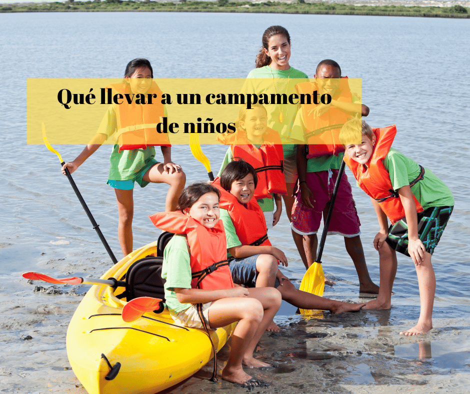 Qué llevar a un campamento de niños - Vigopeques